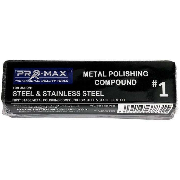 Steel & Stainless Steel 250g Metal Polishing Buffing Compound Black ...
