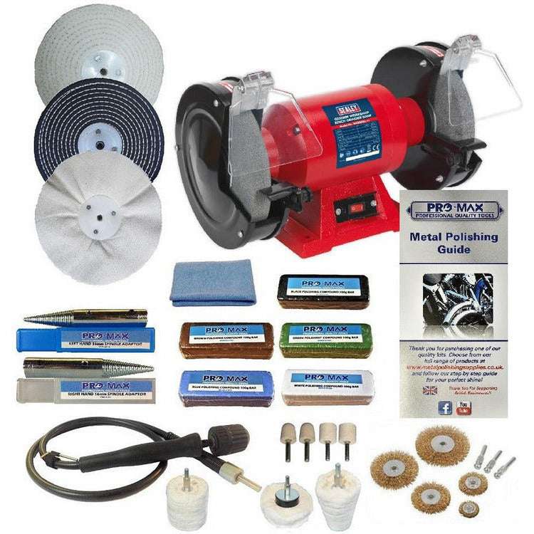 Bench Grinder Polisher | Metal Polishing Machines | Metal Polishing ...