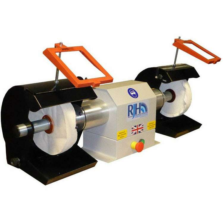 Chamois Industrial Bench Top Polisher 8" - 1100W - 1.475hp | Metal ...