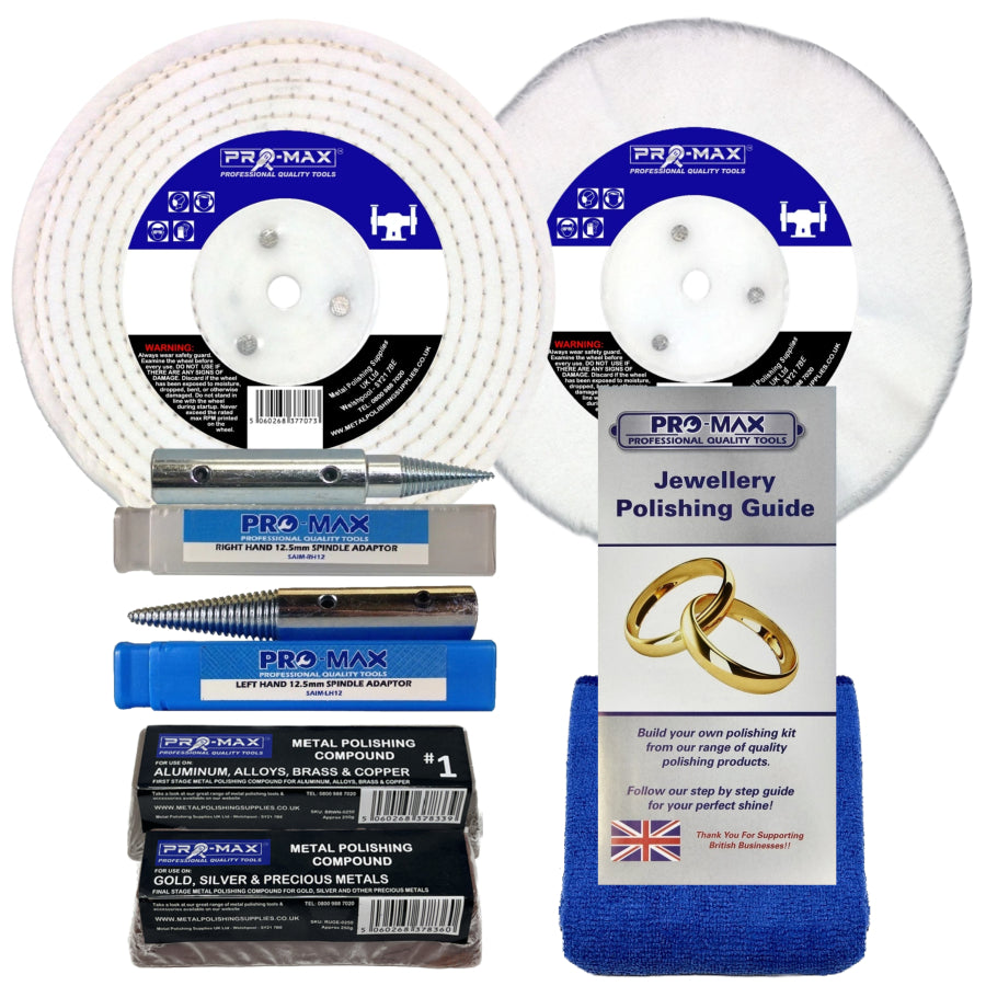 Professional Bench Grinder Polishing Kits UK | Metal Polishing Supplies ...
