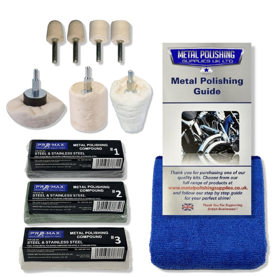 Metal Polishing Drill Kit - Drill Metal Polishing Kits | Metal ...
